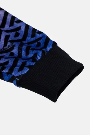 Versace La Greca Print Hoodie