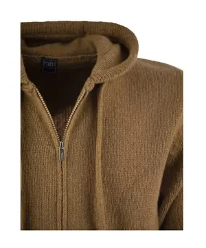 Fedeli Hooded Zip-up Cardigan