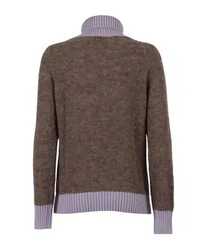 K-WAY High-collar Knit Jumper