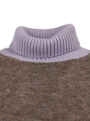 K-WAY High-collar Knit Jumper