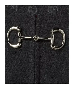 Gucci Horsebit Cape - Dark Gray