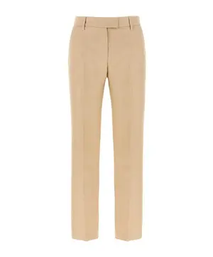 Alberto Biani Pleated Chinos Pants - Beige