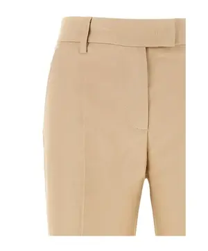 Alberto Biani Pleated Chinos Pants - Beige