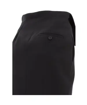 Alexander McQueen Zip Detail Midi Skirt