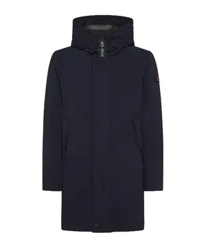 Peuterey Three-layer Sturdy Fabric Parka - Graphite Blue