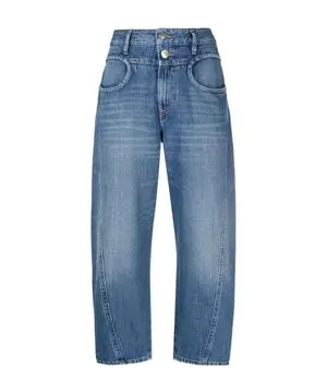 DIESEL® High-rise Wide-leg Jeans