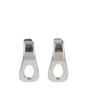 Rabanne Hoop Earrings - Silver