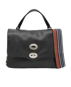 ZANELLATO Small Postina Daily Top Handle Bag - Black