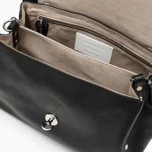 ZANELLATO Small Postina Daily Top Handle Bag - Black