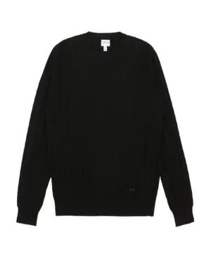 Emporio Armani Knitted Pullover - Black