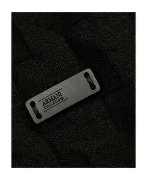 Emporio Armani Knitted Pullover - Black