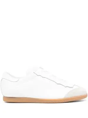 MAISON MARGIELA Maison Margiela Panelled Lace-Up Sneakers White