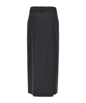 Brunello Cucinelli Dart Detailed Pencil Skirt