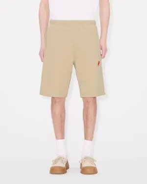 Kenzo Embroidered Cotton Shorts