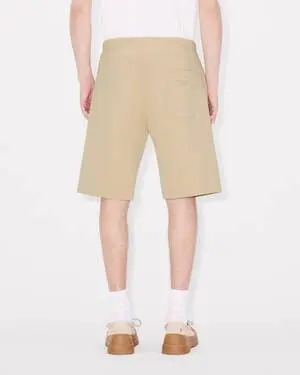 Kenzo Embroidered Cotton Shorts