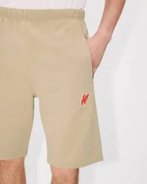 Kenzo Embroidered Cotton Shorts