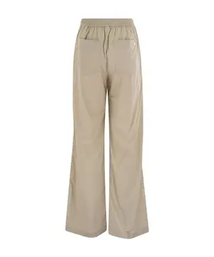 Herno Pleated Wide Leg Trousers - Nude