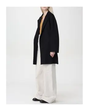 Max Mara Harold Belted Coat - Black