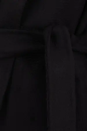 Max Mara Harold Belted Coat - Black