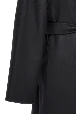 Max Mara Harold Belted Coat - Black