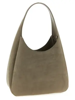 Stella McCartney Logo Perforated Shoulder Bag