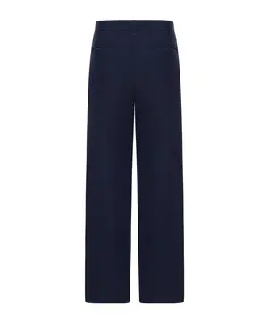 Giorgio Armani Pleated Trousers - Night Sky