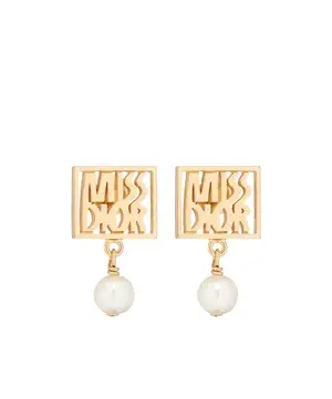 DIOR Dior Miss Dior Drop Earrings With Pearl
