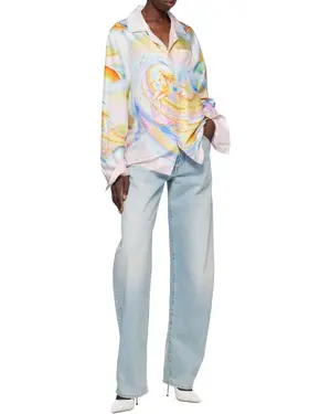 Casablanca Psychedelic Nirvana Long-sleeved Shirt - Multicolor