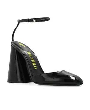 Attico Luz Pointed-toe Slingback Pumps