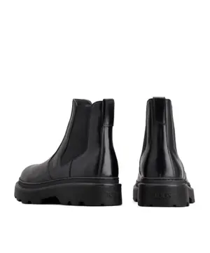 TOD'S Elasticated Side Ankle Boots - Black