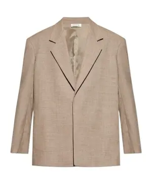 Fear Of God Single-breasted Tailored Blazer - Beige