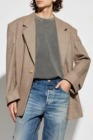 Fear Of God Single-breasted Tailored Blazer - Beige