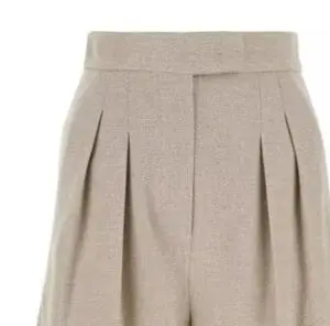 Max Mara Pleated Straight Fit Shorts