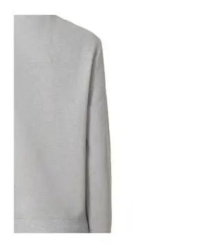 LANVIN Crewneck Long-sleeved Sweatshirt With Ribbed Details