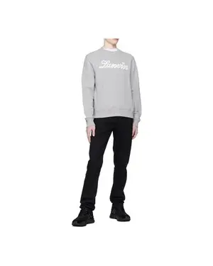LANVIN Crewneck Long-sleeved Sweatshirt With Ribbed Details