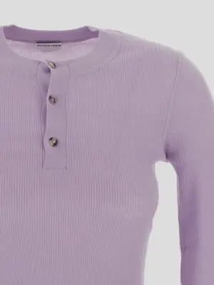 Bottega Veneta Button-up Wool Jumper