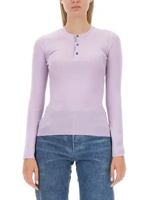 Bottega Veneta Button-up Wool Jumper
