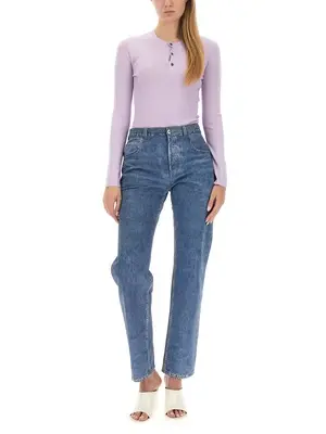 Bottega Veneta Button-up Wool Jumper