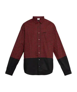 Vetements Checked Oversized Shirt