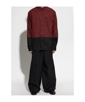 Vetements Checked Oversized Shirt