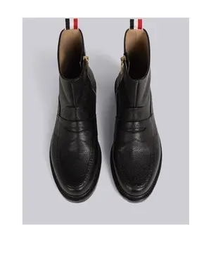 Thom Browne Leather Ankle Boots
