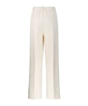 Gucci Straight-leg Pants With Gg Logo Buttons