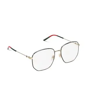 Gucci Hexagonal Frame Eyeglasses - Black