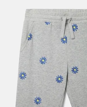 Stella McCartney Floral Embroidered Sweatpants