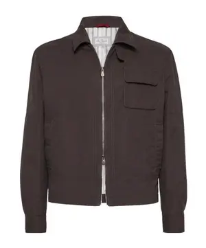Brunello Cucinelli Water-resistant Zip-up Jacket