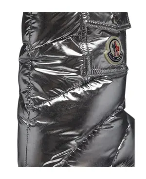 Moncler Padded Logo Patch Boots