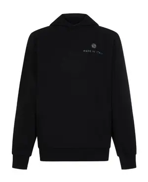 Philipp Plein Logo Printed Long Sleeve Hoodie