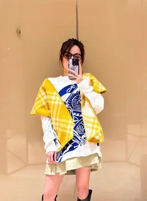 Burberry Ekd Print Long Sleeve T-shirt