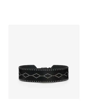 Isabel Marant Étoile Lucie Buckle Belt - Black