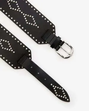 Isabel Marant Étoile Lucie Buckle Belt - Black